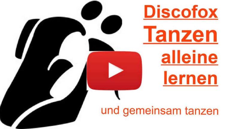 Discofox Grundschritt und Figuren alleine / Zuhause lernen